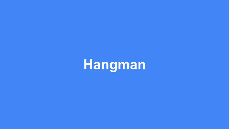 Play Hangman Online Free - Word Games Browser Game | AIBoredGames